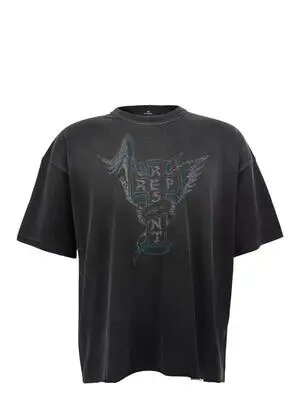 REPRESENT Westside Graphic-print T-shirt - Black