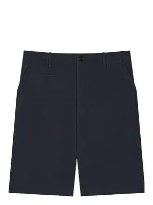 Givenchy Couture Seam Chino Bermuda Shorts In Cotton - Black