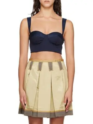 Moschino Inside Out Vest - Nude