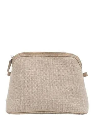 MY STYLE BAGS X Sesia & Co. Medium Linen Pouch - Brown