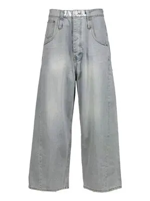 PROTOCOL INDEX Faded Effect Jeans - Blue