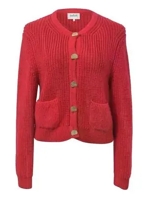 BA&SH Ba&Sh Purrl Button-Front Cardigan