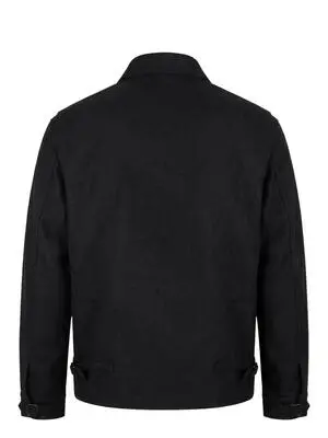 KAPTAIN SUNSHINE Zip-up Shirt Jacket - Black