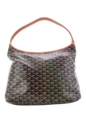 Goyard Boheme Coated Canvas Hobo Bag - Brown