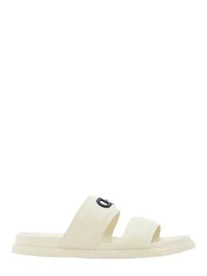 FERRAGAMO Gancini Slides - Neutrals