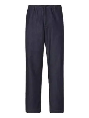 Dries Van Noten Straight Leg Denim Jeans - Black