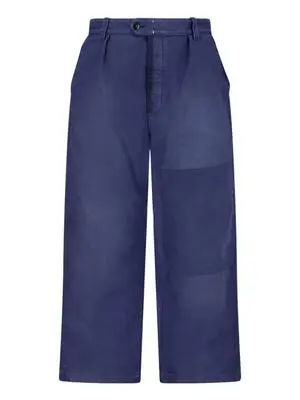 MAISON MARGIELA Wide-leg Trousers - Blue
