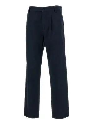 A.p.c. Straight Fitted Chino Trousers - Black