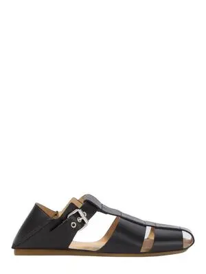 LEMAIRE Buckle Detail Sandals - Black