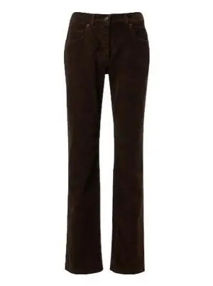 THE ROW Frava Straight Leg Jeans - Black