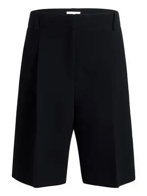 Khaite Laden Tailored Shorts - Black
