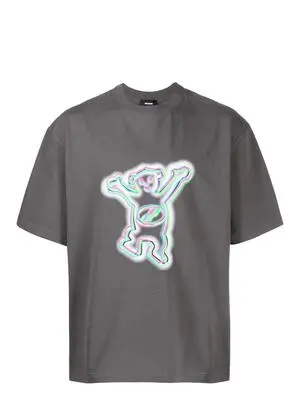 We11Done Graphic-print Cotton T-shirt - Black