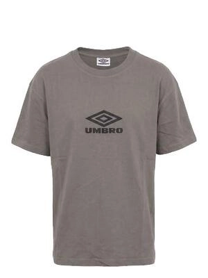 UMBRO Man T-shirt Grey Size L Cotton Grey