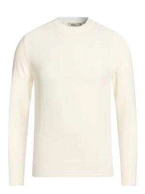 Altea ALTEA Virgin Wool And Cashmere Crewneck Sweater Cream