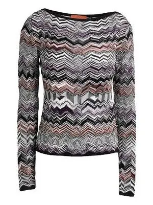 Missoni Intarsia-knit Sweater - Black