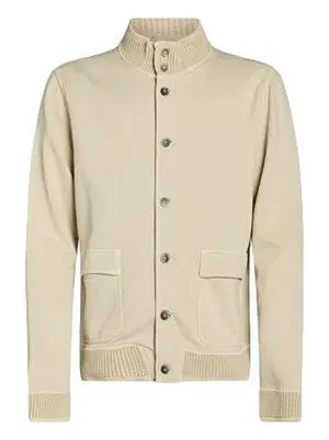H953 H953 Cotton Sweatshirt Beige