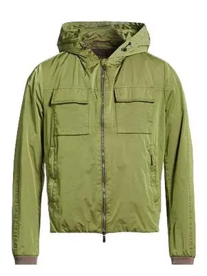 MOORER Polyamide Jacket With Hood - Green