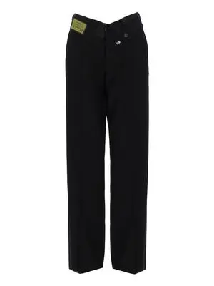 MAISON MARGIELA Tailored Cross-over Trousers - Black