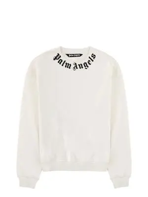 Palm Angels Logo Sweatshirt - White