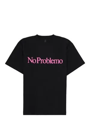 NO PROBLEMO Logo T-shirt - Black