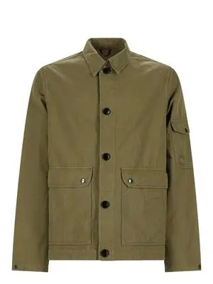Paul Smith Cotton Linen Jacket - Green