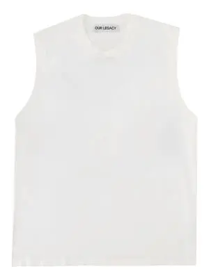 OUR LEGACY Our Legacy "Breathe" Cotton Tank Top