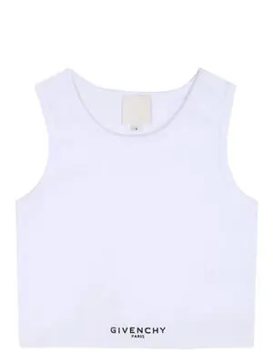 Givenchy Ribbed Tank Top - White