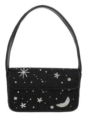 STAUD Staud Tommy Bag - Embellished Glass Bead Shoulder Bag