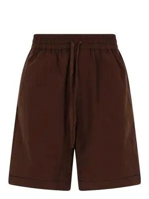 Drole De Monsieur Jour Echelle Regular Fit Shorts - Brown