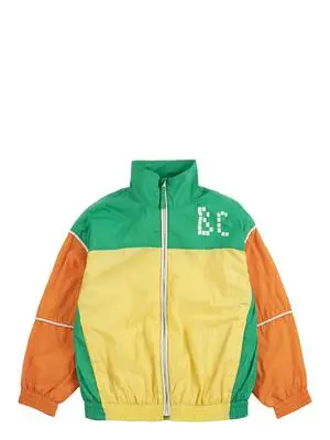 BOBO CHOSES Sporty Jacket With Color Blocking And Logo Detail - Multicolour
