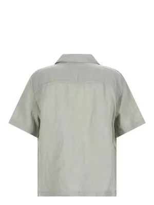Hugo Exolino Linen Shirt - Green