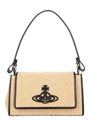 VIVIENNE WESTWOOD Hazel Medium Bag - Beige
