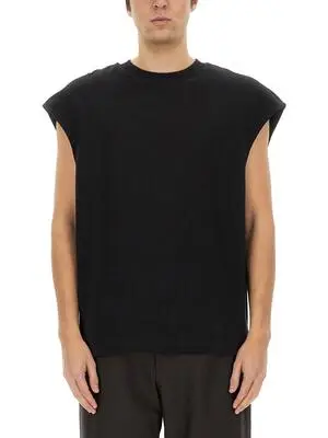 Dries Van Noten Cotton T-shirt - Black