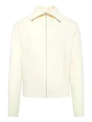 ENTIRE STUDIOS Knit Zip-up Jacket - Neutrals