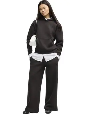 PUMA PUMA Elevated Essentials Fleece Wide Leg Sweatpants Black