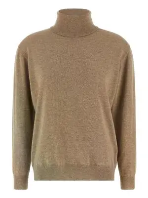 Brunello Cucinelli Cashmere Roll-neck Sweater - Neutrals