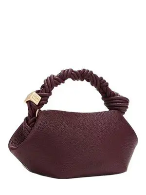 GANNI Braided Shoulder Bag - Red