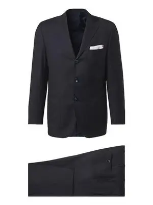 Kiton Wool Suit - Blue