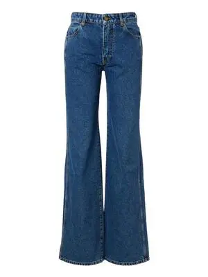 Balmain Wide-leg Jeans - Blue