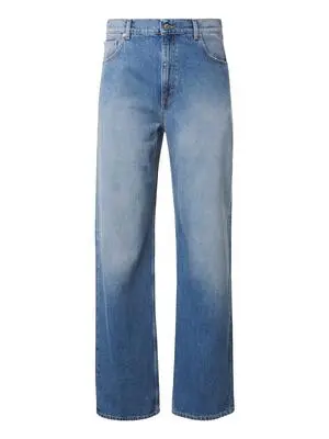 Calvin Klein Faded Straight Jeans - Blue