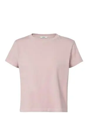 AGOLDE Adine Cotton Jersey T-shirt - Pink