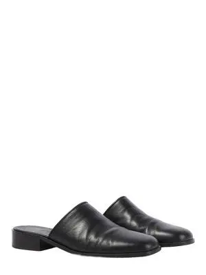 Studio Nicholson Barlow Leather Mules - Black