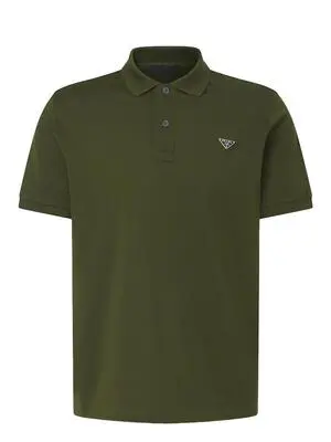 Prada Cotton Polo Shirt - Green