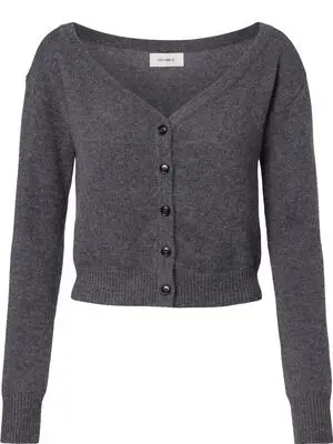 LISA YANG Lisa Yang Beata Cashmere Cardigan Grey