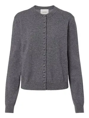 LISA YANG Lisa Yang Wilona Cashmere Cardigan Grey
