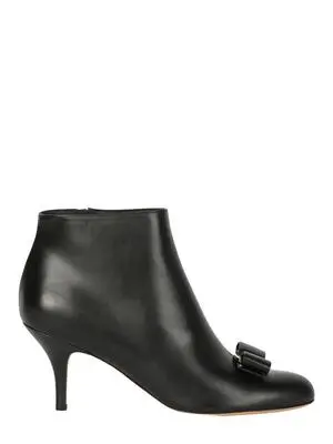 SALVATORE FERRAGAMO Ferragamo Vara Bow Ankle Boots