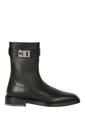 SALVATORE FERRAGAMO Ferragamo Hug Buckle Ankle Boots