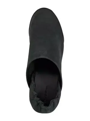 OMAR AFRIDI Nubuck Boat Shoes - Black