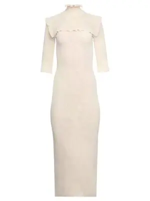 Sportmax Crisma Midi Dress - White