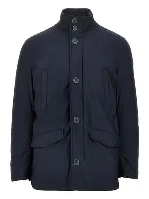 Herno Sub-zero Stretch Nylon Down Jacket - Blue